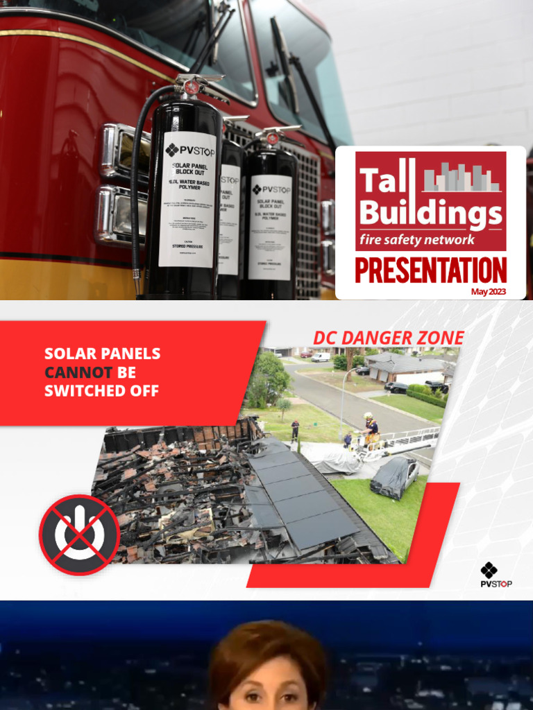 Photo Voltaic Panels Fire Safety PVStop | PDF | Solar Panel | Photovoltaics