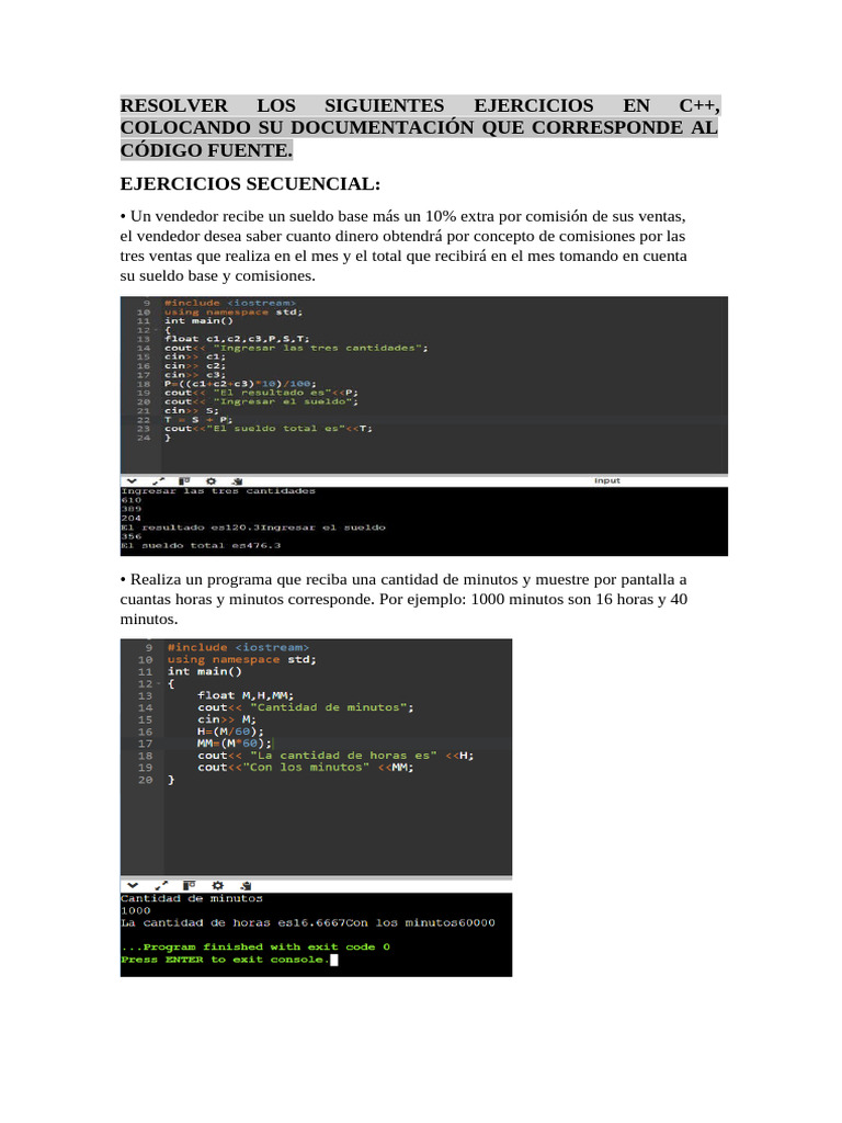 Lenguaje de Programacion -c^m^m (1) (1) | PDF | Informática | Programación de computadoras
