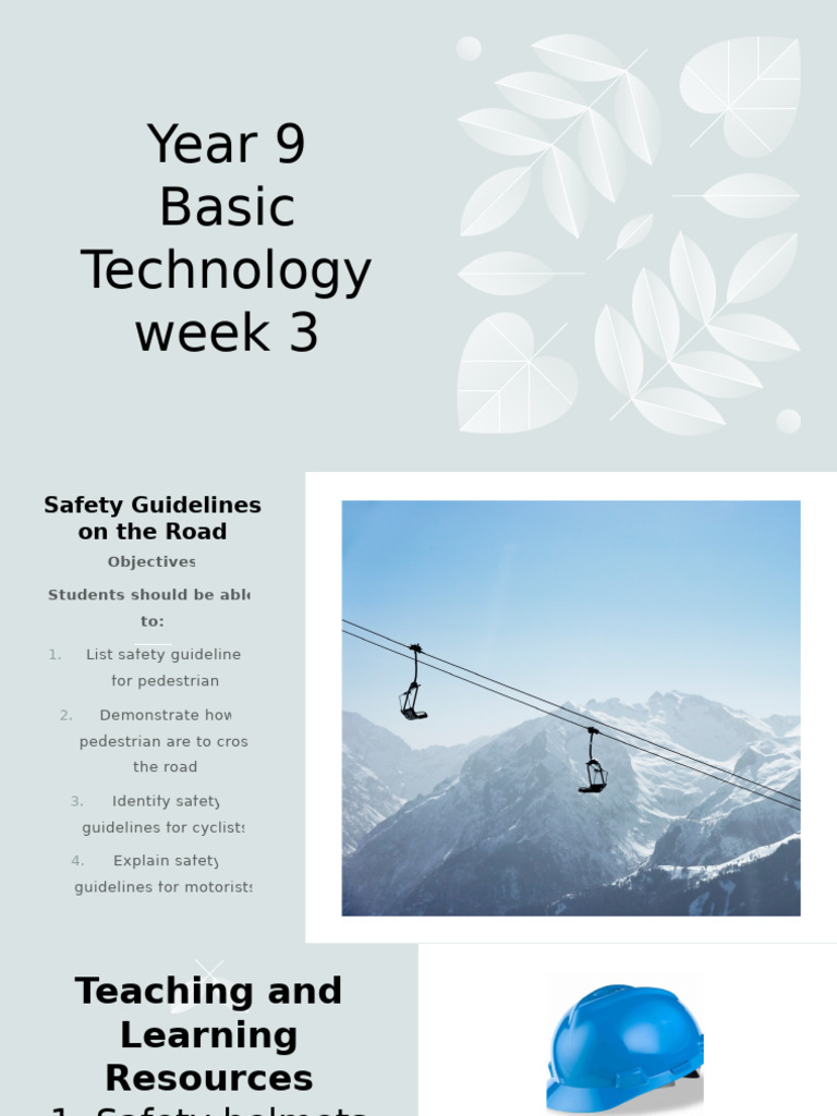 Year 7 BTech Understanding.week3 | PDF | Traffic | Pedestrian