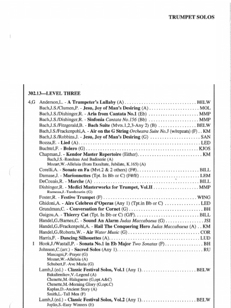 MusicInstrumentDocsTrumpet PDF | PDF