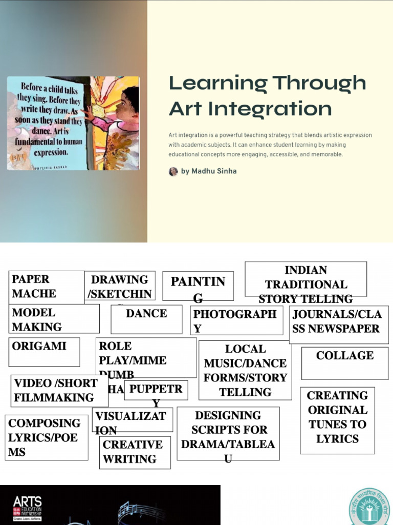 Learning through art integration | PDF