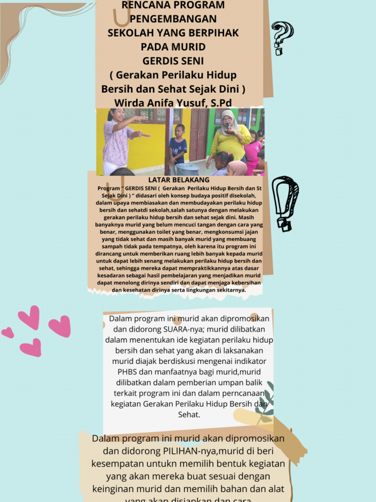 Program Sekolah CGP Wirda | PDF