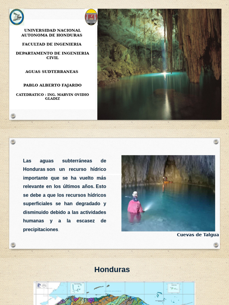 Presentación | PDF | Agua subterránea | Agua