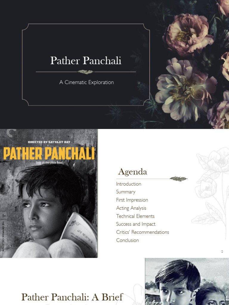 Pather Panchali Ppt | PDF