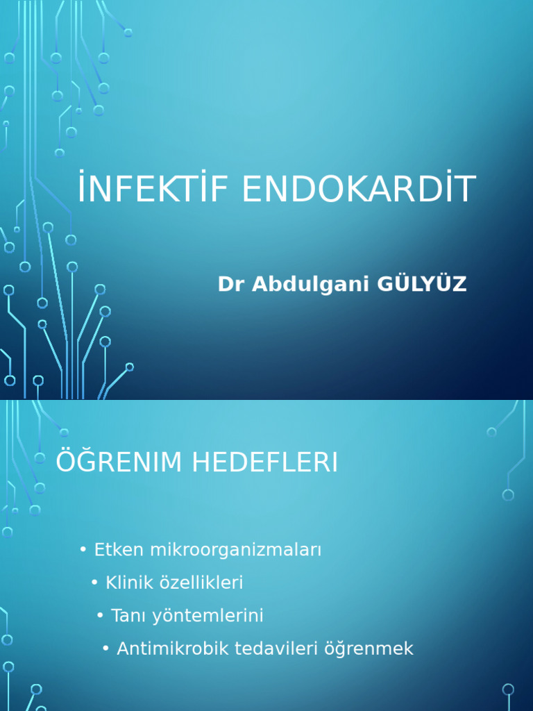 4-İnfektif Endokardit | PDF