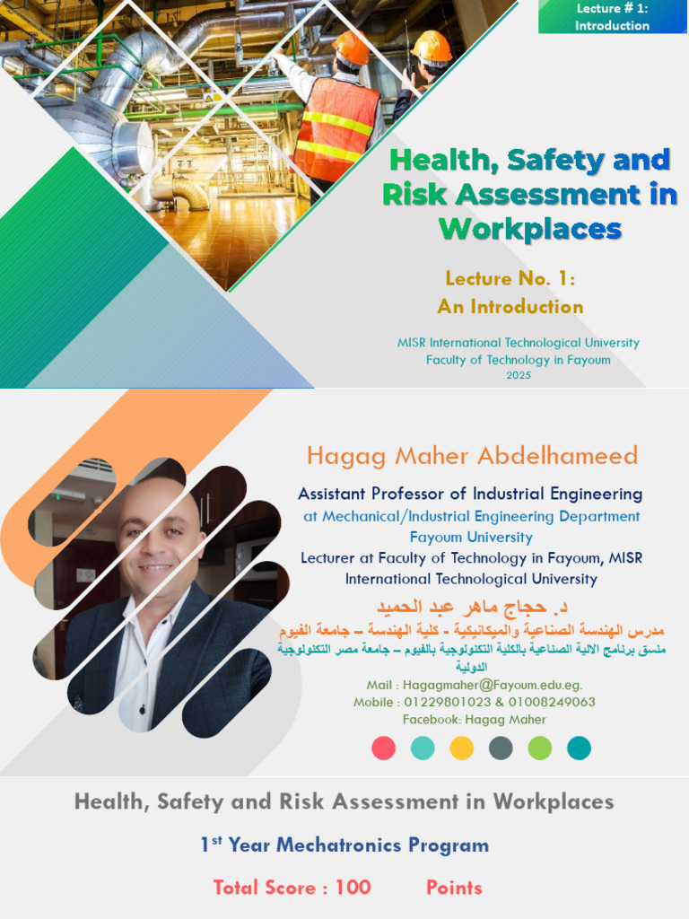 Mechatronics Safety Essentials | PDF | Occupational Safety And Health | Hazards