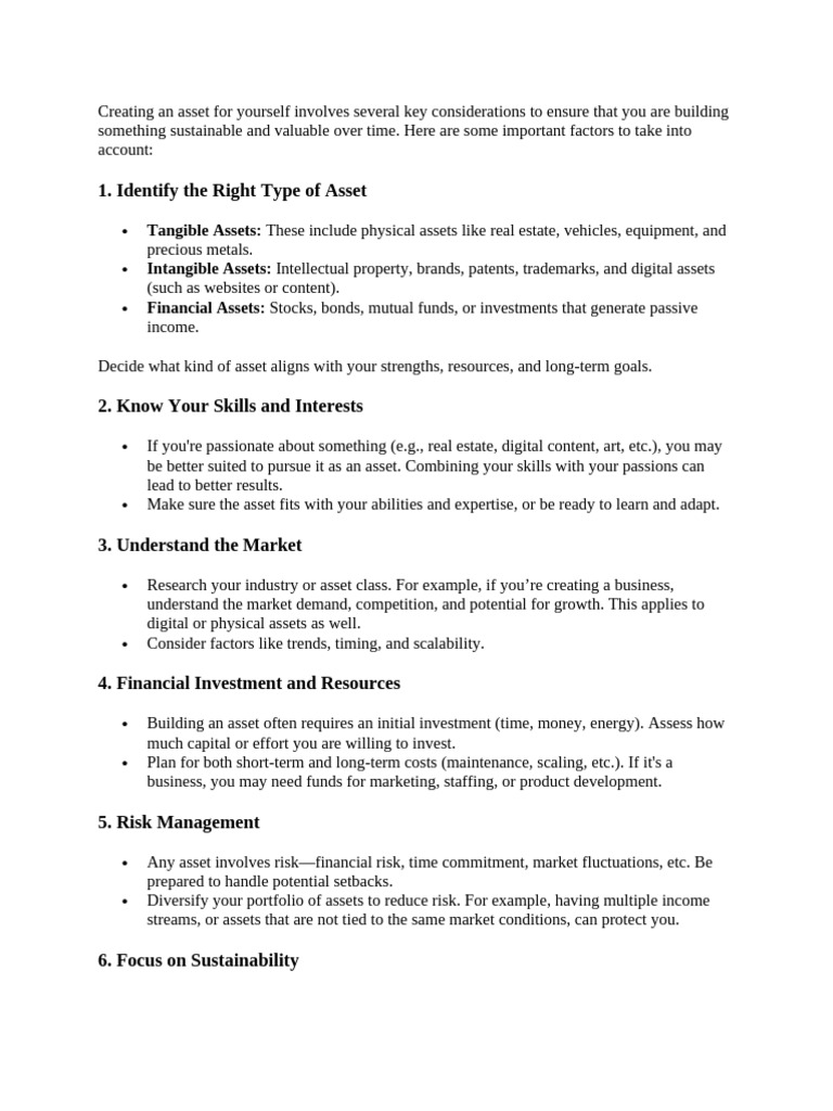 Creating an asset | PDF | Bonds (Finance) | Stocks