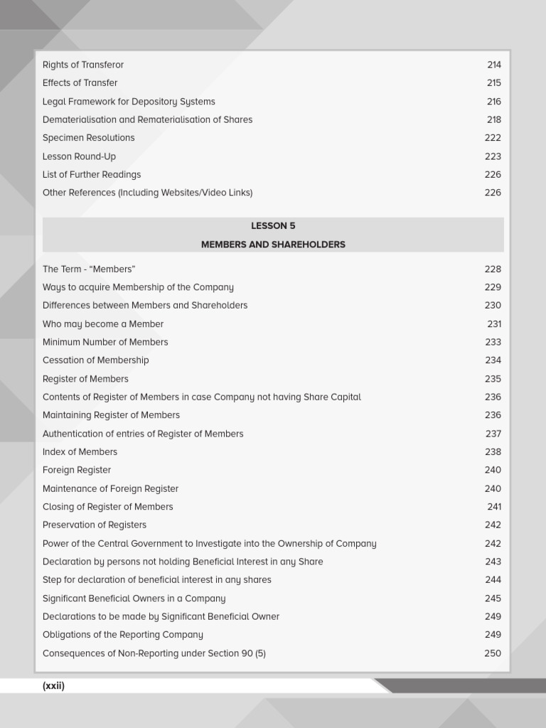 Members & Shareholders Guide | PDF | Corporations | Private Law