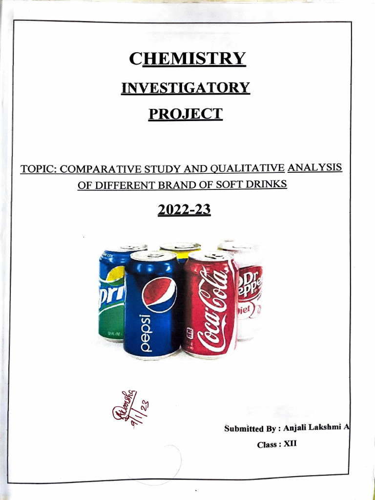 Chemistry - Project | PDF