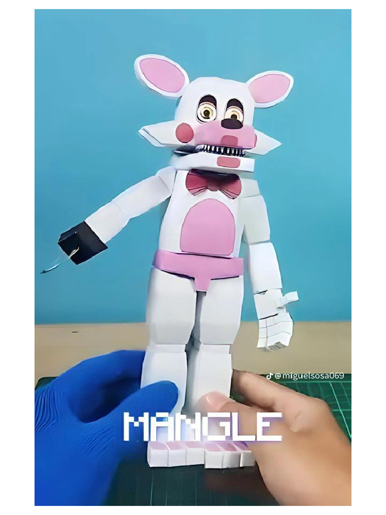 Pre-Mangle (Toy Foxy) Papercraft | PDF