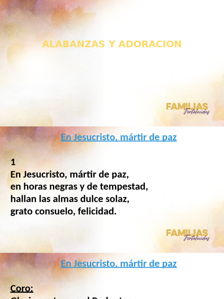 Alza Tu Voz - Canto | PDF | Cristo (título) | Jesús