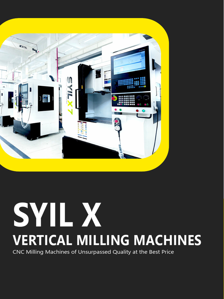 SYIL X Series 20240916 | PDF | Numerical Control | Manufactured Goods