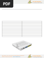 HG6245D Datasheet: Quick Spec | PDF | Wi Fi | Information Technology