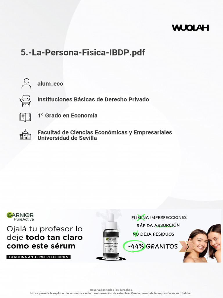 La Persona Fisica IBDP PDF | PDF | Institución | Competencia (ley)