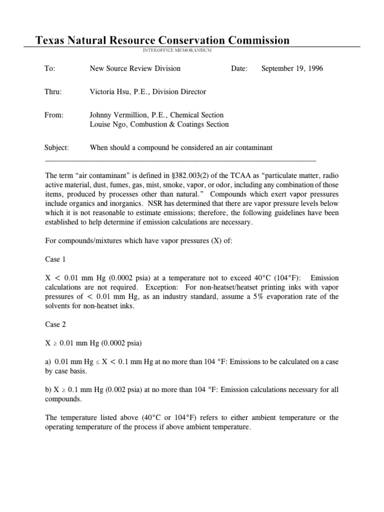 TCEQ vapor4 | PDF