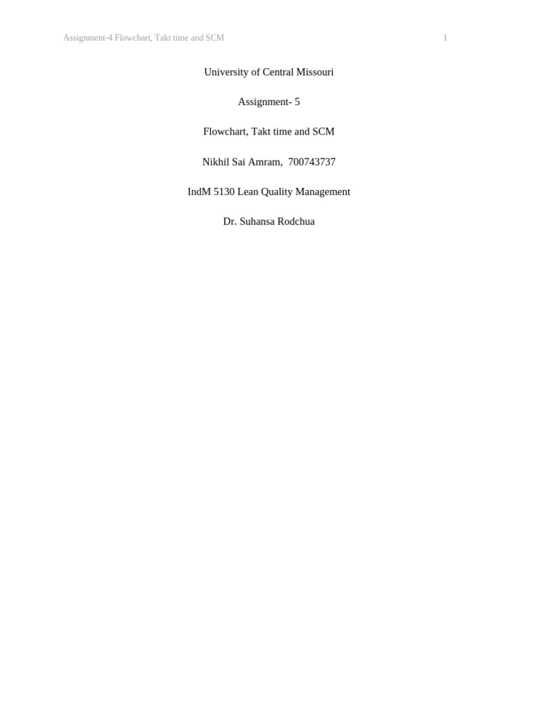 Z LQM Assignment- 5 (1) | PDF | Supply Chain Management | Logistics