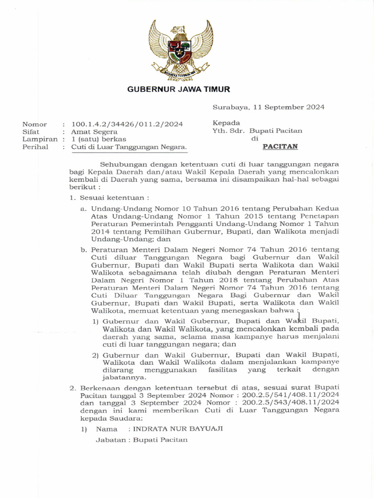 Tembusan Surat Cuti Di Luar Tanggungan Negara20240913 - 14485377 - 167 ...