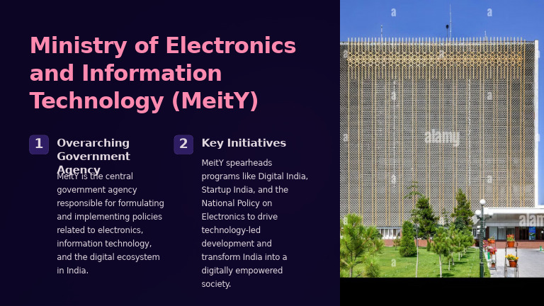 MeitY: India's Digital Transformation | PDF