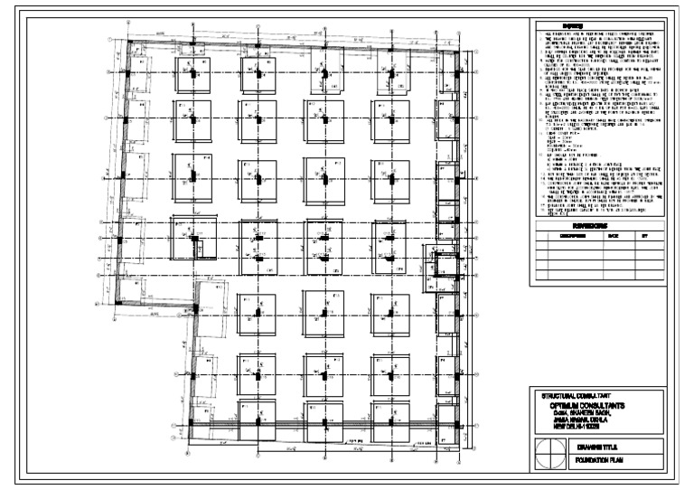 Foundation Plan - Model | PDF