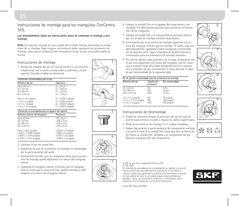 K644 ConCentra SHL ES | PDF
