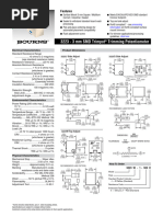 3296 Trimmer Potentiometer Datasheet | PDF | Quantity | Electrical ...
