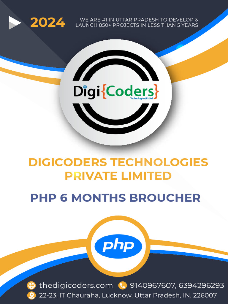 PHP Internship 2024 Booklet | PDF | Php | Ajax (Programming)