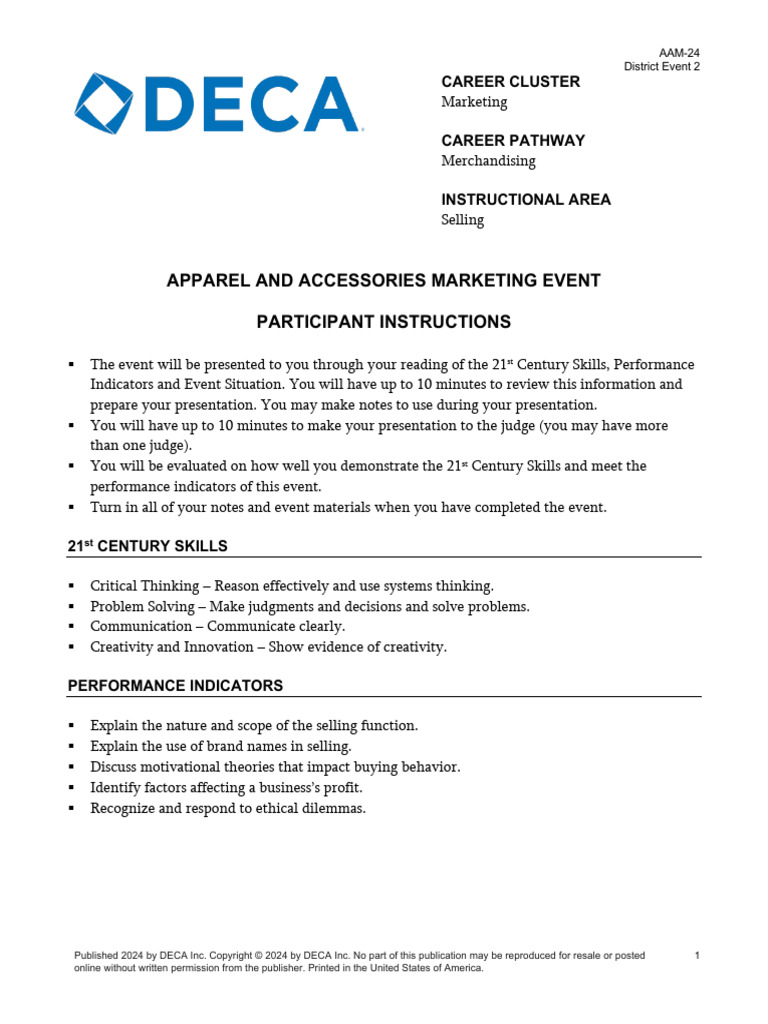 65dcd9229386043358902d6c_DECA_AAM_2024_District_Event_2 | PDF ...