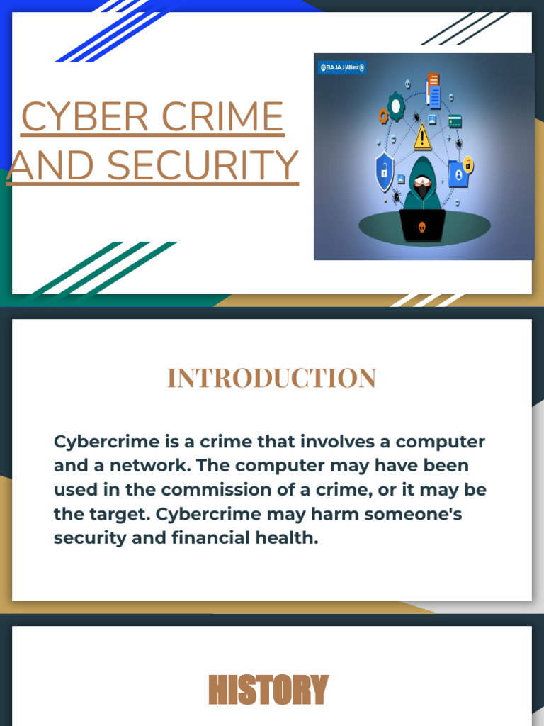 Cyber security .pptx | PDF | Cybercrime | Security