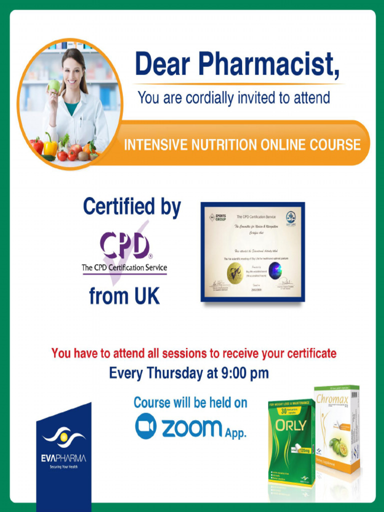 Intensive Nutrition Course | PDF