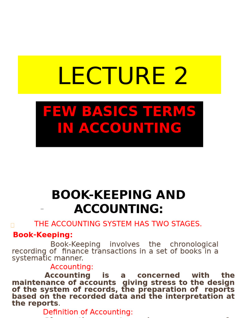 Basic of Accounting Mba | PDF | Capital (Economics) | Expense
