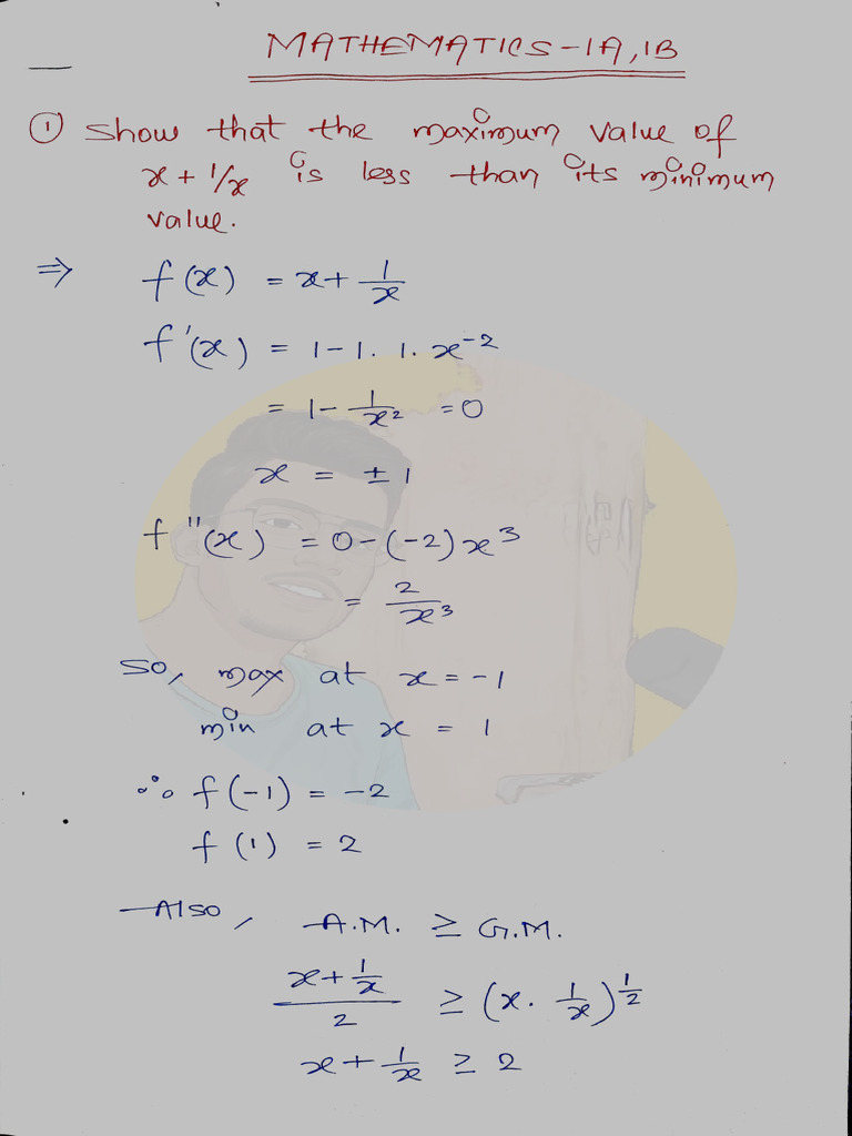 Understanding Rolle's Theorem in Calculus | PDF