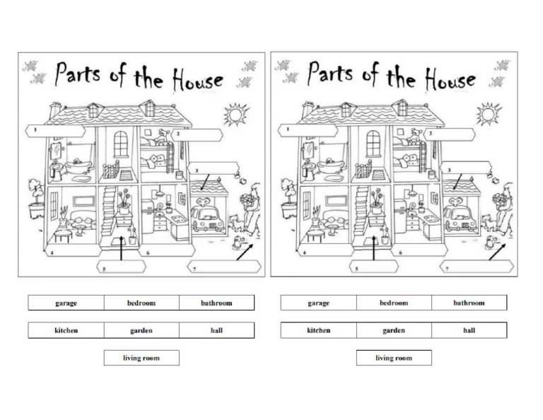 house worksheet | PDF