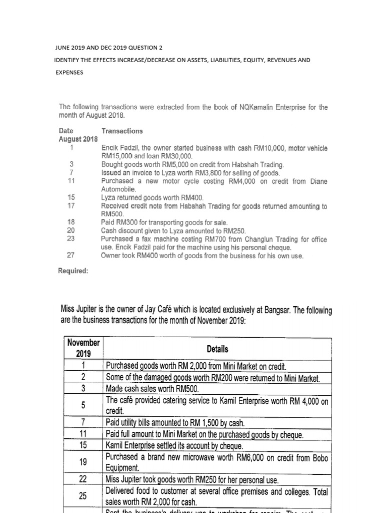 Tutorial Question 2 | PDF