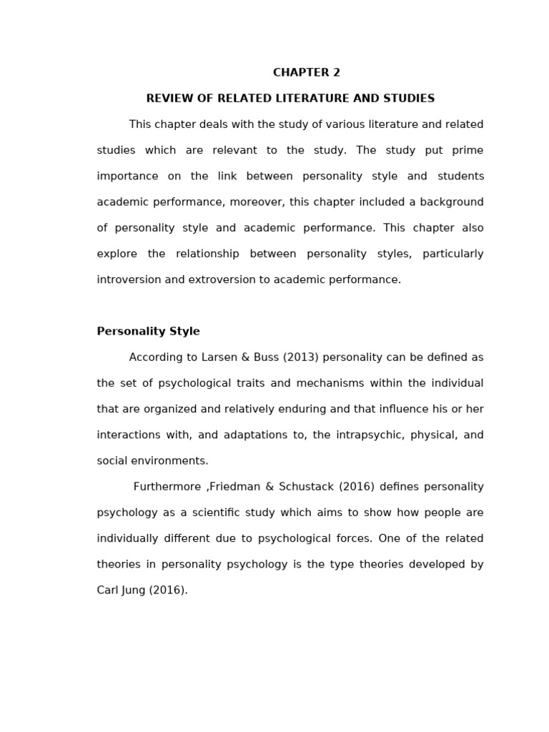 Dita-Chapter2 FINAL-PR2 | PDF | Extraversion And Introversion | Psychological Theories