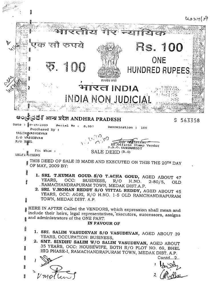 2-80,5 R.C.Puram Land Document | PDF
