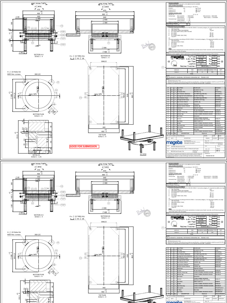 Bearing Drawings | PDF | Screw | Washer (Hardware)