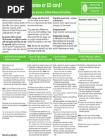 ID-44 Form: Identity Proof Requirements | PDF | Department Of Motor ...