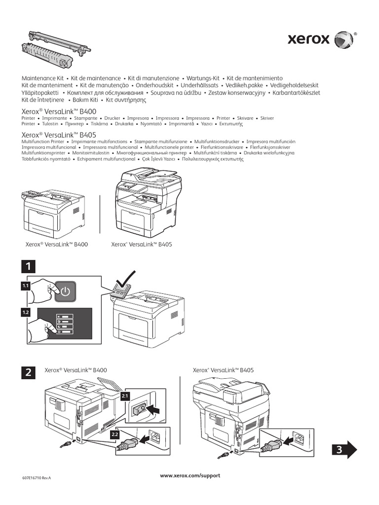 Maintenance Kit | PDF