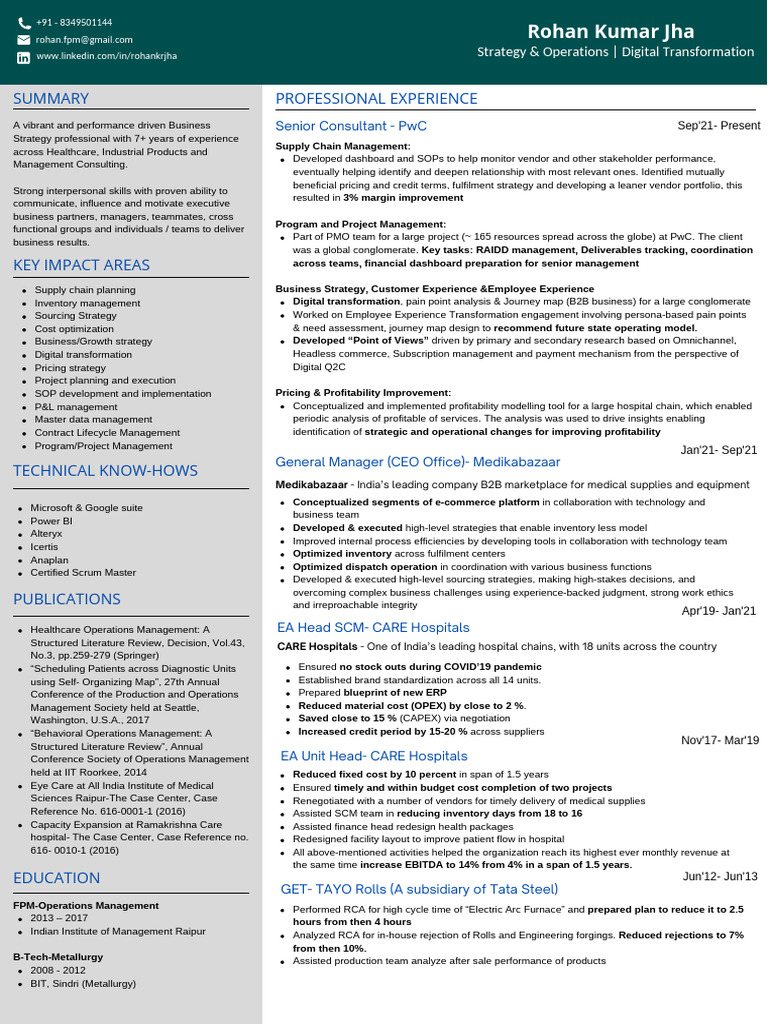 PWC Strategy | PDF | Supply Chain | Supply Chain Management