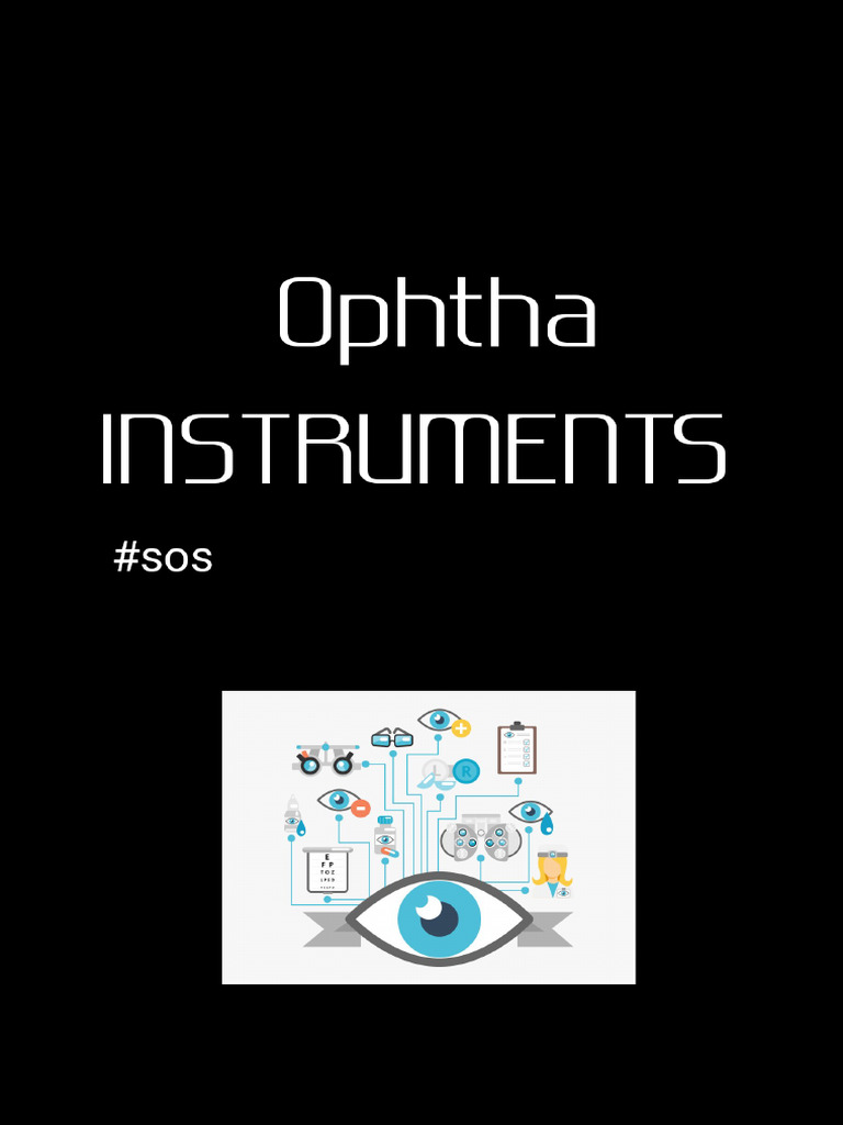 Ophtha Instruments 2k19 | PDF | Cornea | Surgery