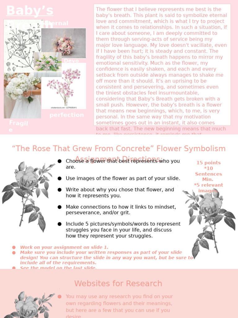 Copy of Tupac Flower Symbolism | PDF | Social Psychology | Behavioural ...
