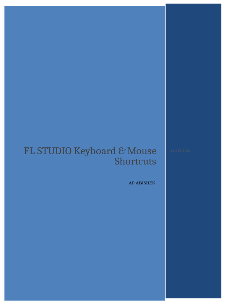 Keyboard & Mouse Shortcuts | PDF | Keyboard Shortcut | Computer Keyboard