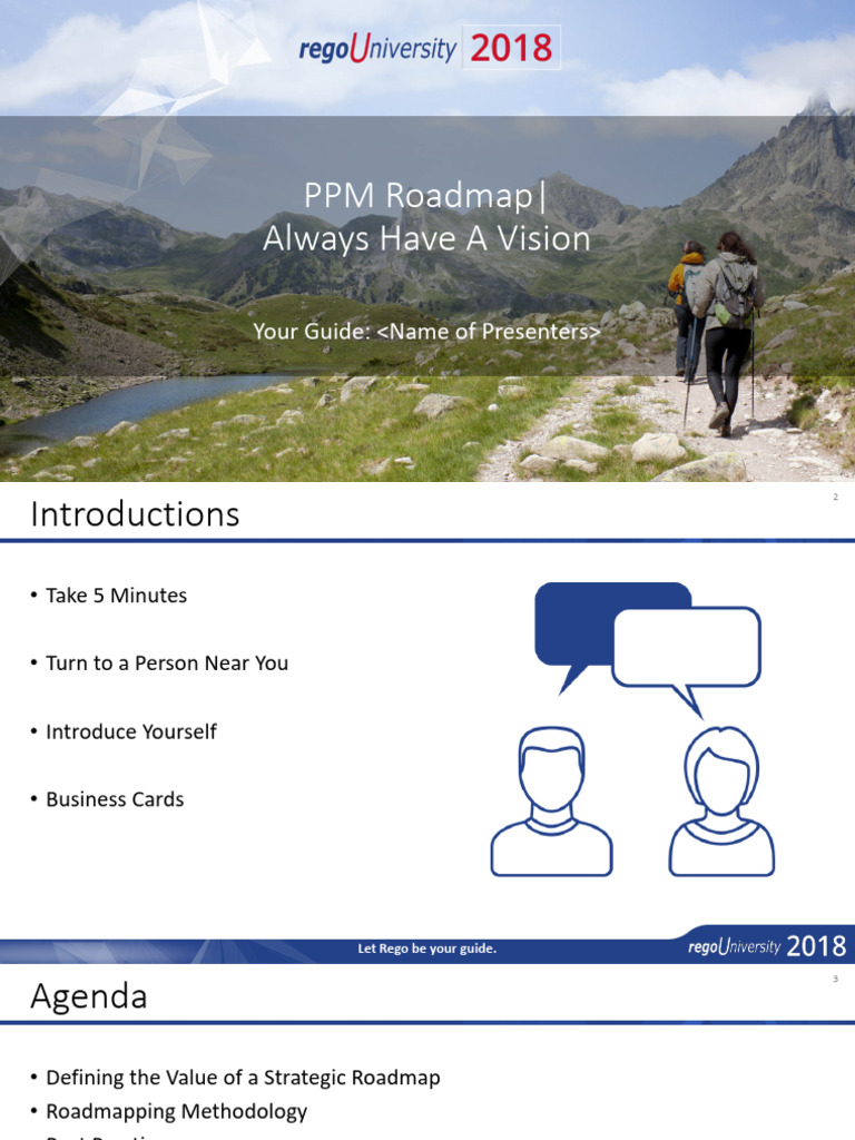 PPM Roadmap - Always Have A Vision - PMRDVIS01 | PDF | Business