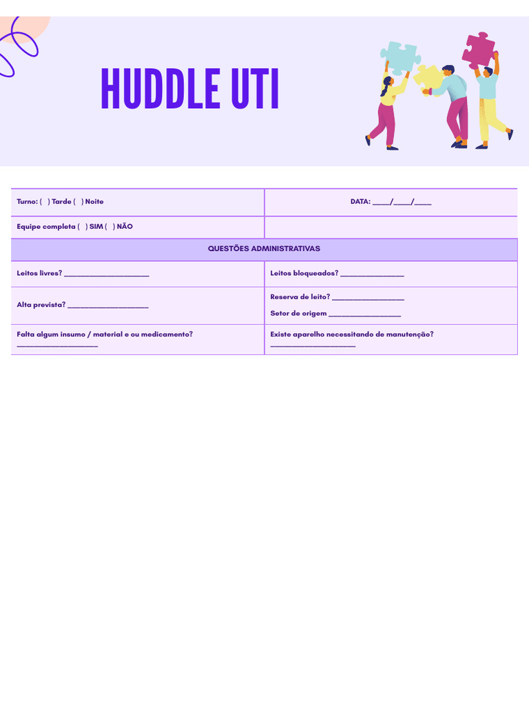 Safety Huddle UTI | PDF