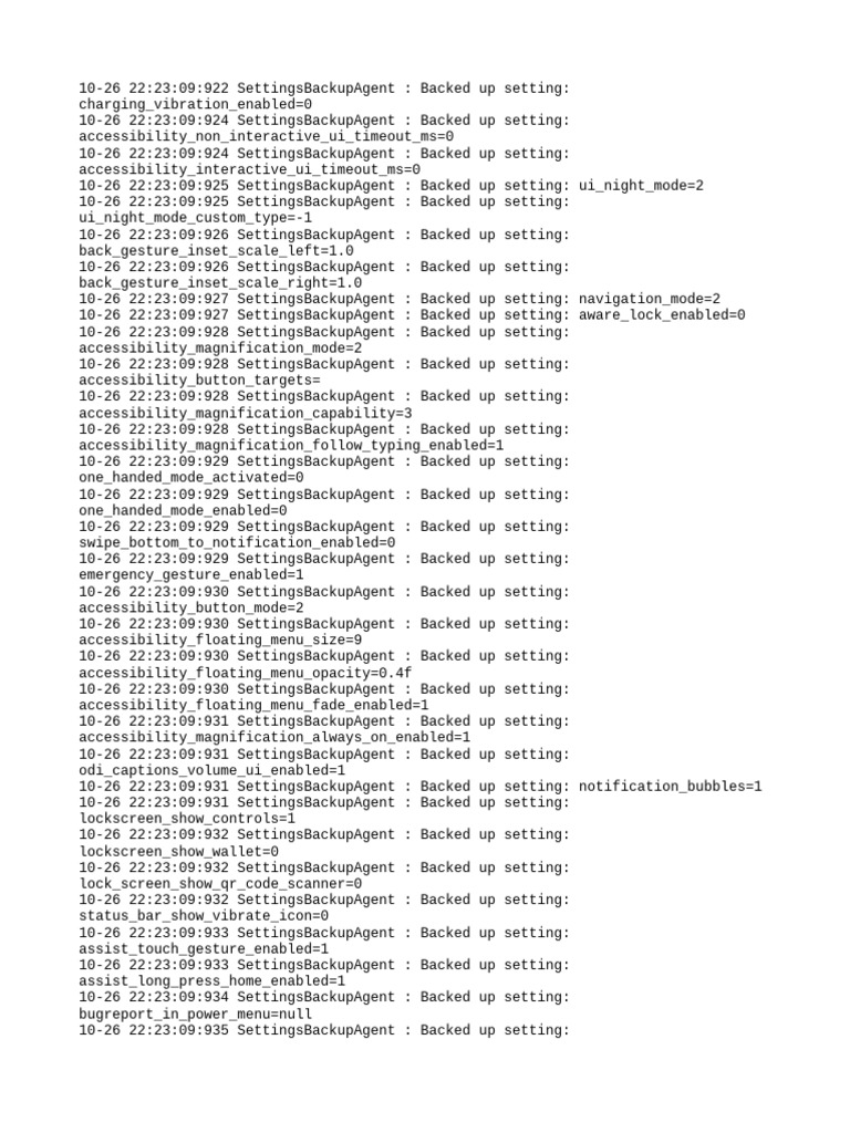 Settings Provider | PDF | Software | Computer Architecture