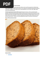 Banana Bread Recipe - Preppy Kitchen | PDF | Baking | Breads