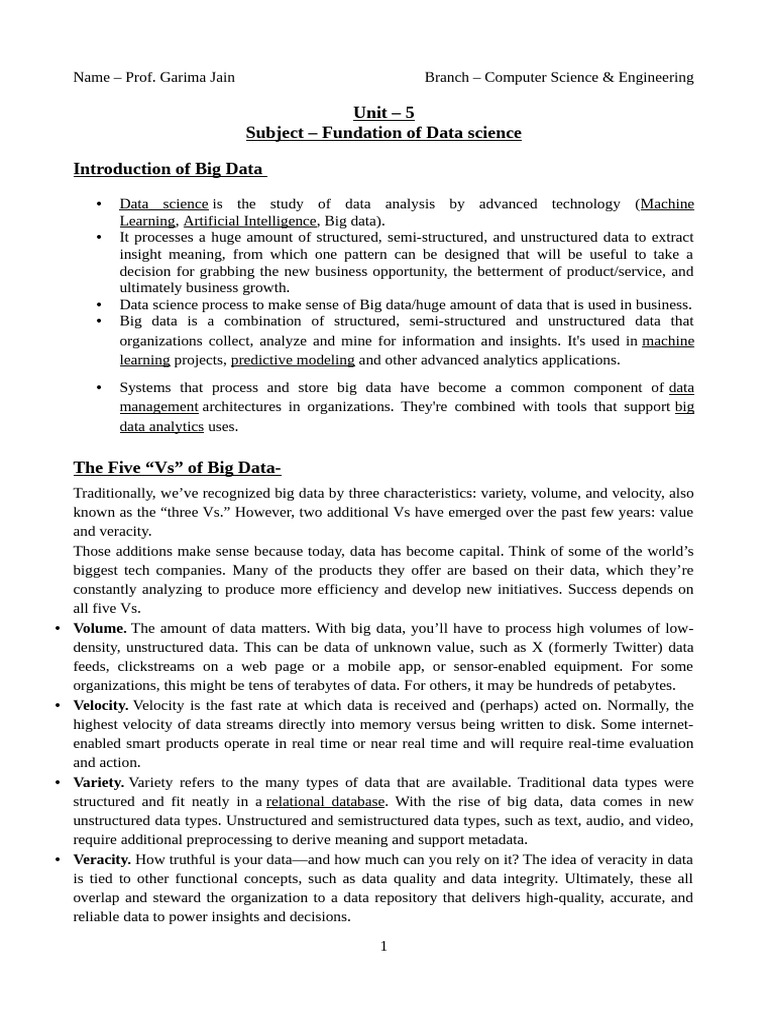 Unit - 5 (Data Science) | PDF | Cross Validation (Statistics) | Machine ... Unit - 5 (Data Science) | PDF | Cross Validation (Statistics) | Machine ...