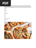 Homemade Pizza Dough For Beginners - Sally's Baking Addiction | PDF ...