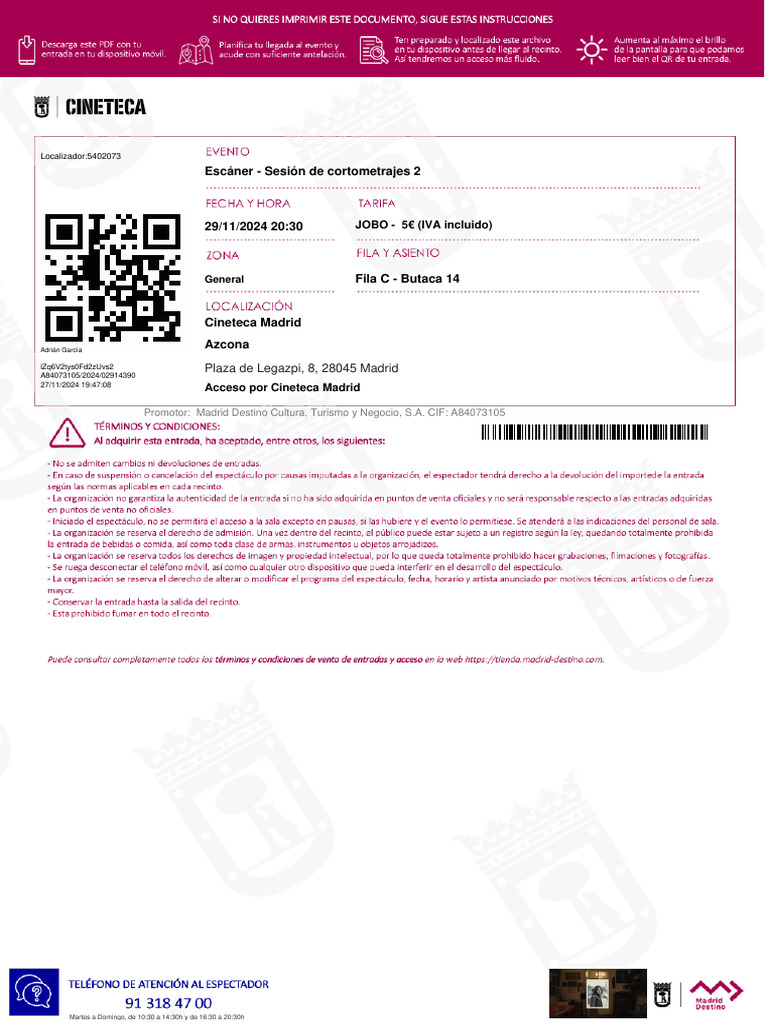 Ticket | PDF