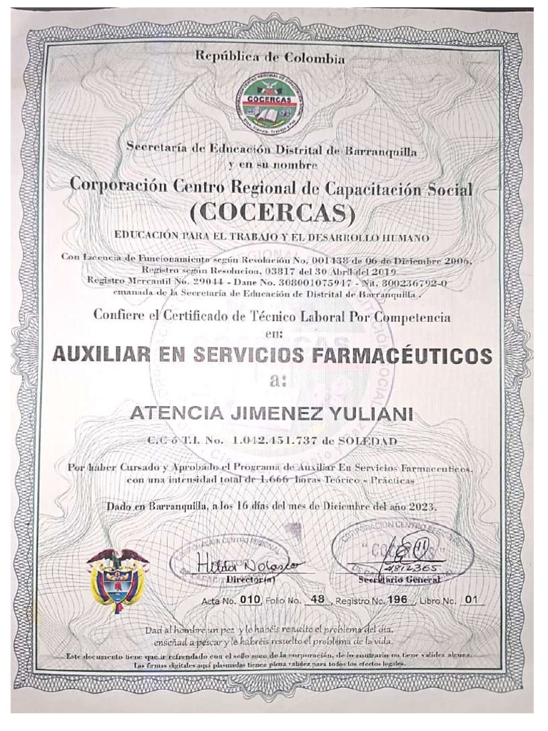 Dploma Yuli | PDF